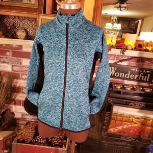 Andrew Marc | Jackets & Coats | Marc New York Tealblack Athletic Zipper ...